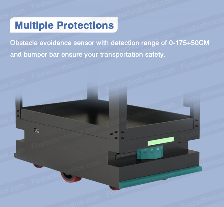 DP100 Industrial Outdoor Magnetic Tape Navigation Autonomous Delivery ...