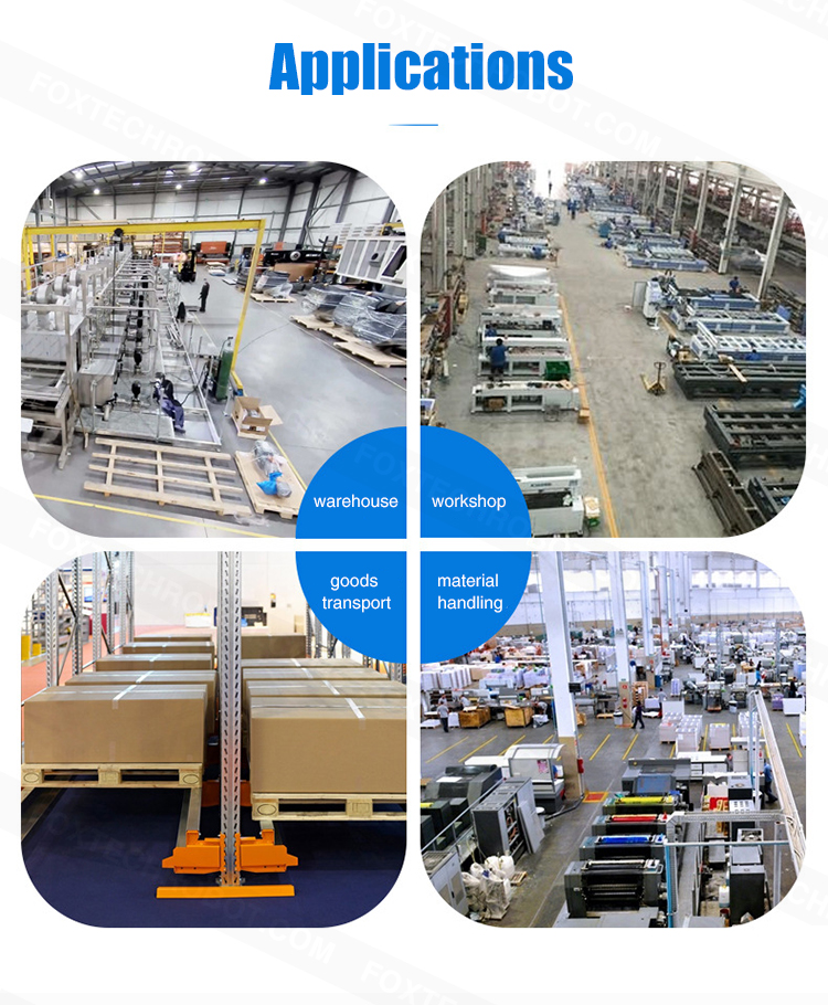 FOXTECHROBOT - Fk100 Agv Forklift Laser Slam Autonomous Mobile ...