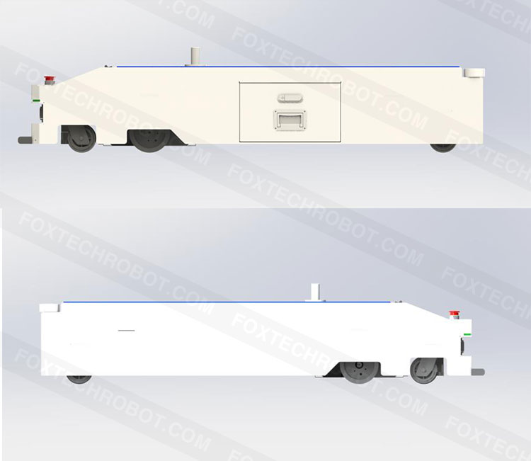 Custom QF600 Latent Traction Autonomous Mobile Automated Guided Vehicle ...