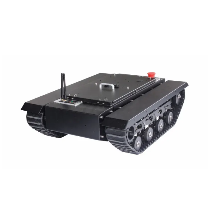 FOXTECHROBOT - Tr500s 50kg Payload Crawler Tank Tracked Undercarriage ...