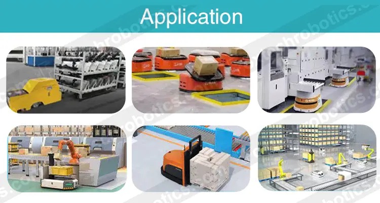 FD10 10kg 80kg 100kg Warehouse Loading Transport Qr Code Autonomous Agv ...