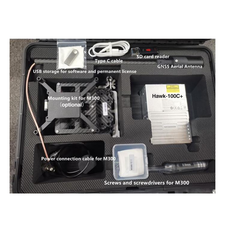 FOXTECHROBOT - Hawk-100c+ Uav Lidar Camera Sensor 3d Laser Scanner For ...