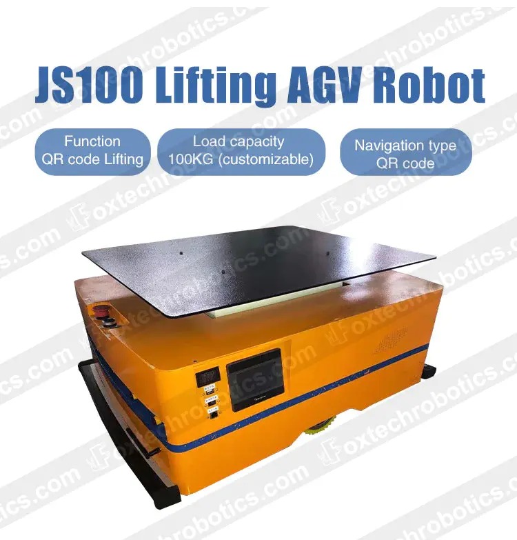 Foxtechrobot JS100 100kg 200kg Transport Vehicle Lift Warehouse Robots ...