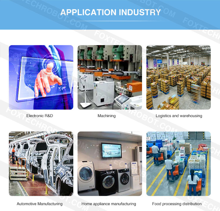 V100 Visual Navigation Agv Slam Logistic Robots Automatic Guided ...