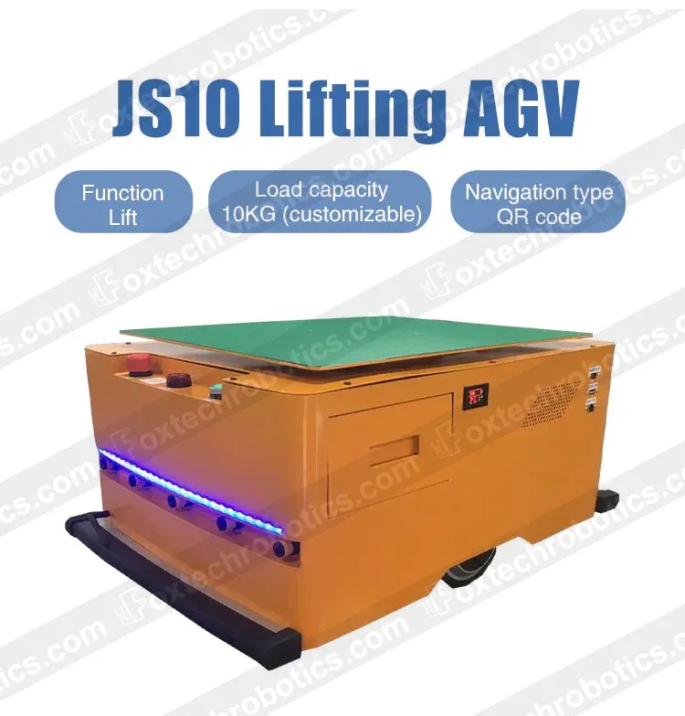 JS10 Custom Industry Heavy Load Unmanned Smart Agv Mobile Food Delivery ...