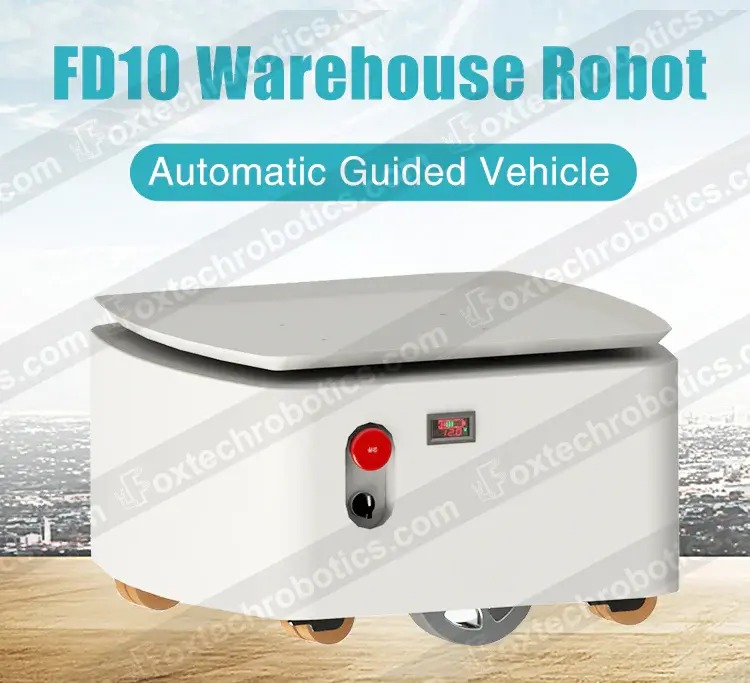FD10 10kg 80kg 100kg Warehouse Loading Transport Qr Code Autonomous Agv ...