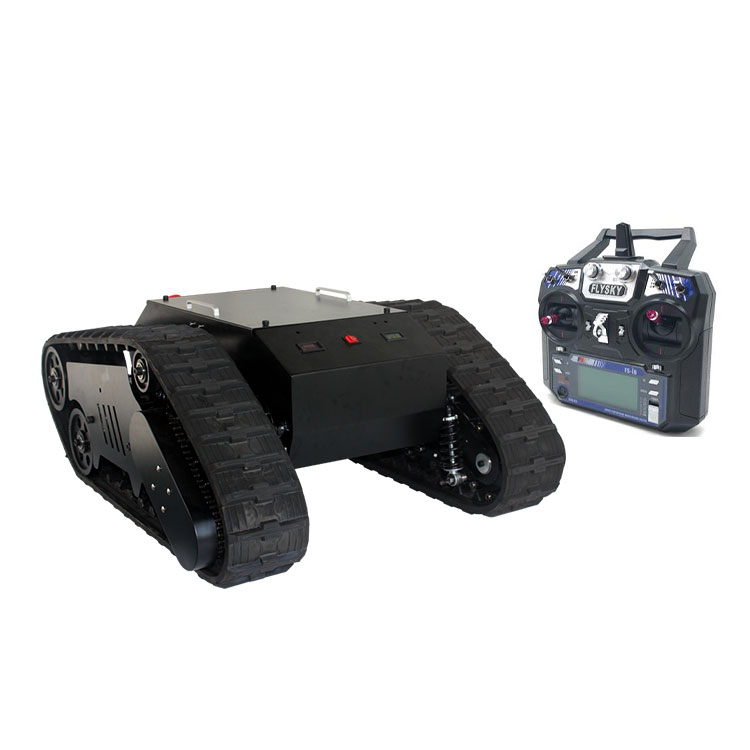 FOXTECHROBOT - Ts5.0 100kg All Terrain High Speed Rubber Steel Crawler ...