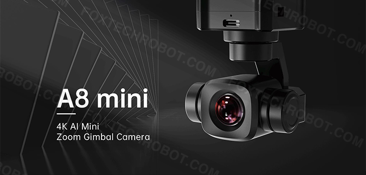 FOXTECHROBOT - Siyi A8 Mini 4k 8mp Ultra Hd 6x Digital Zoom Camera With ...