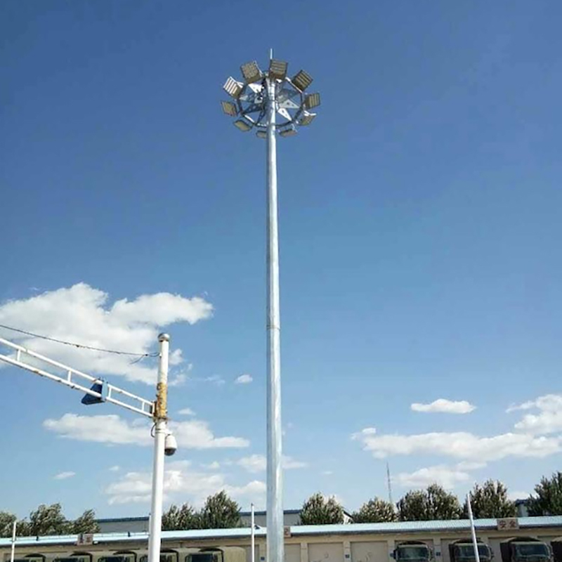 LONGT - Lowering System Outdoor 30m Led Ip65 High Mast Lighting Pole ...