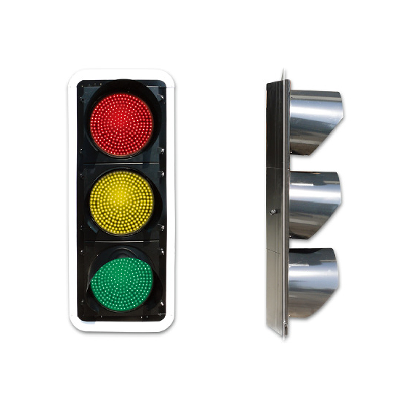 LONGT - New Design Led Solar Warning Light Flashing Red Green Traffic ...