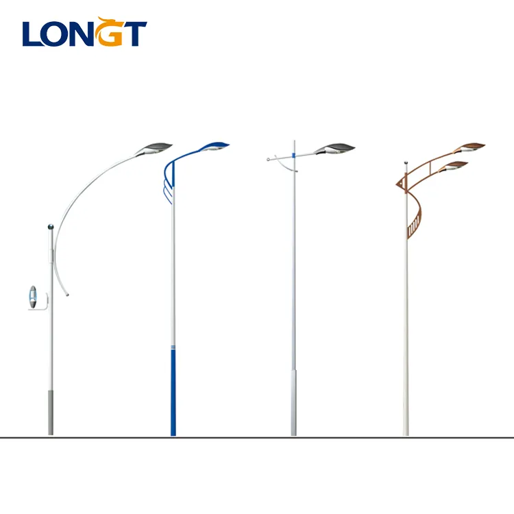 Types Of Street Light Poles Led Retrofitting Of Decorative Pole