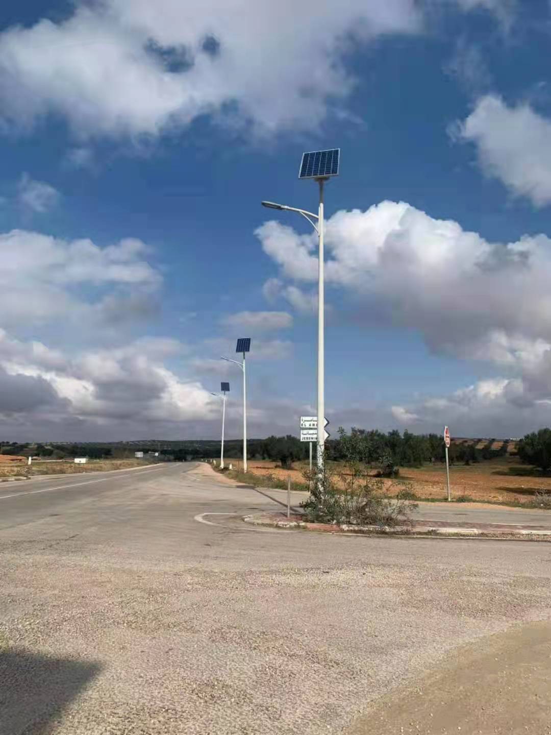 LONGT - 50w Solar Power Aluminium Led Solar Panel Street Light Solar ...