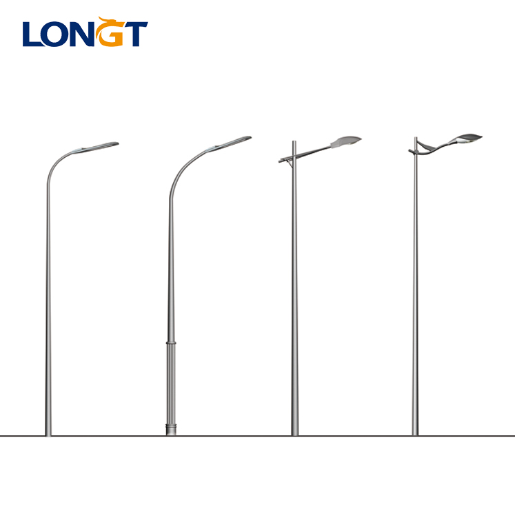 LONGT - Very Competitive Price 6m Galvanized Street Light Pole Street ...