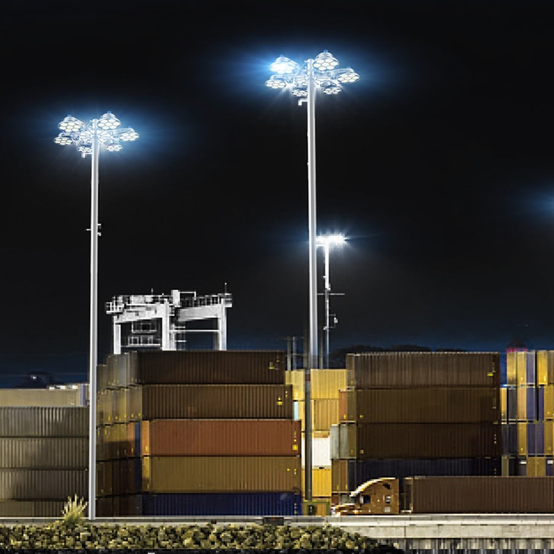 LONGT - Lowering System Explosion Proof Hot Galvanized Led High Mast ...