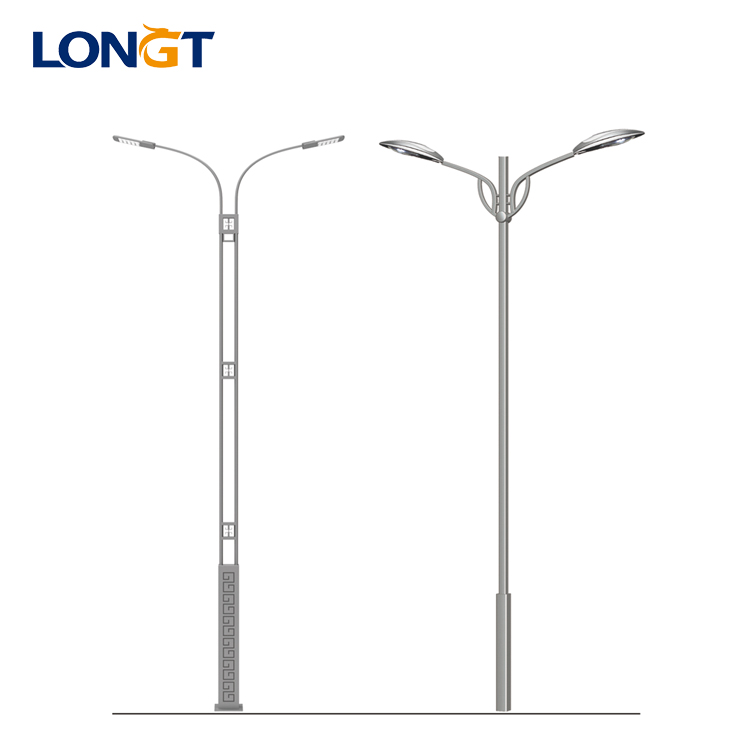 LONGT - Very Competitive Price 6m Galvanized Street Light Pole Street ...