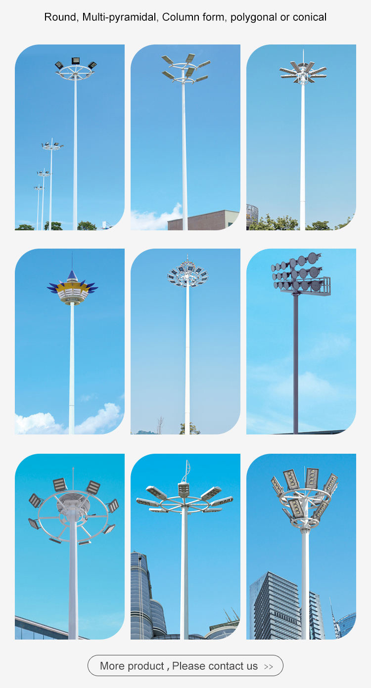 LONGT - 30m Led Working High Pole Street Lighting Lamp High Mast