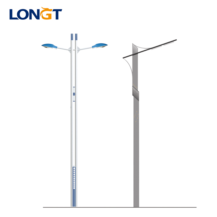 LONGT - Very Competitive Price 6m Galvanized Street Light Pole Street ...