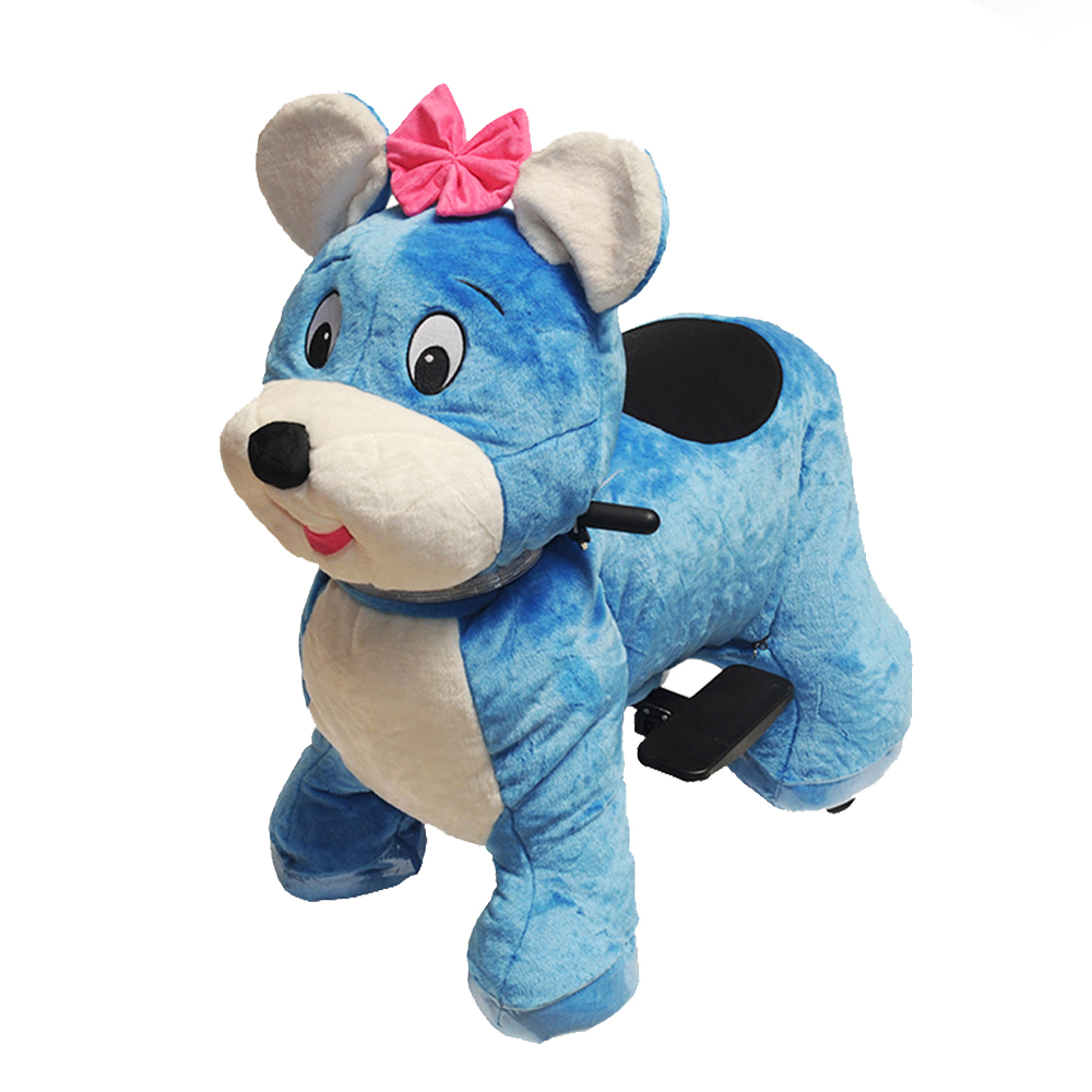 Lulu Toy Car - 2022 Plush Skin Rechargeable Electric Battery Animal ...