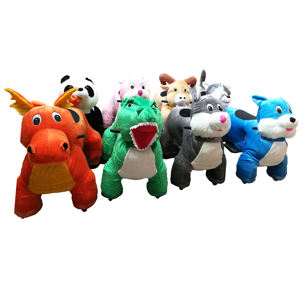 Lulu Toy Car - 12v Stuffy Animal Battery Ride On Car animal rides ...