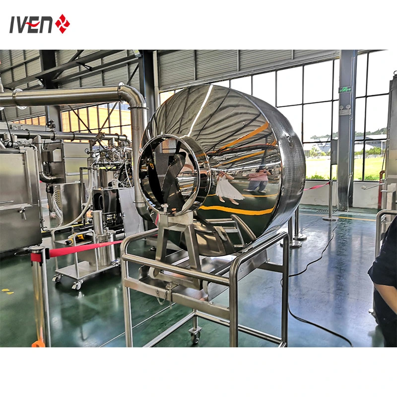 IVEN - Tablet Coating and Polishing Machine/Pharmaceutical Pill Coating Equipment with Strict ...