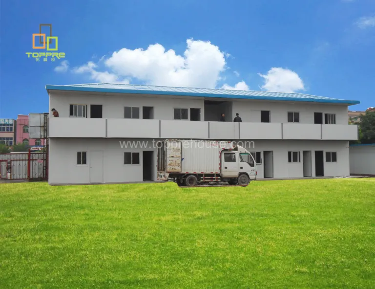 temporary house construction