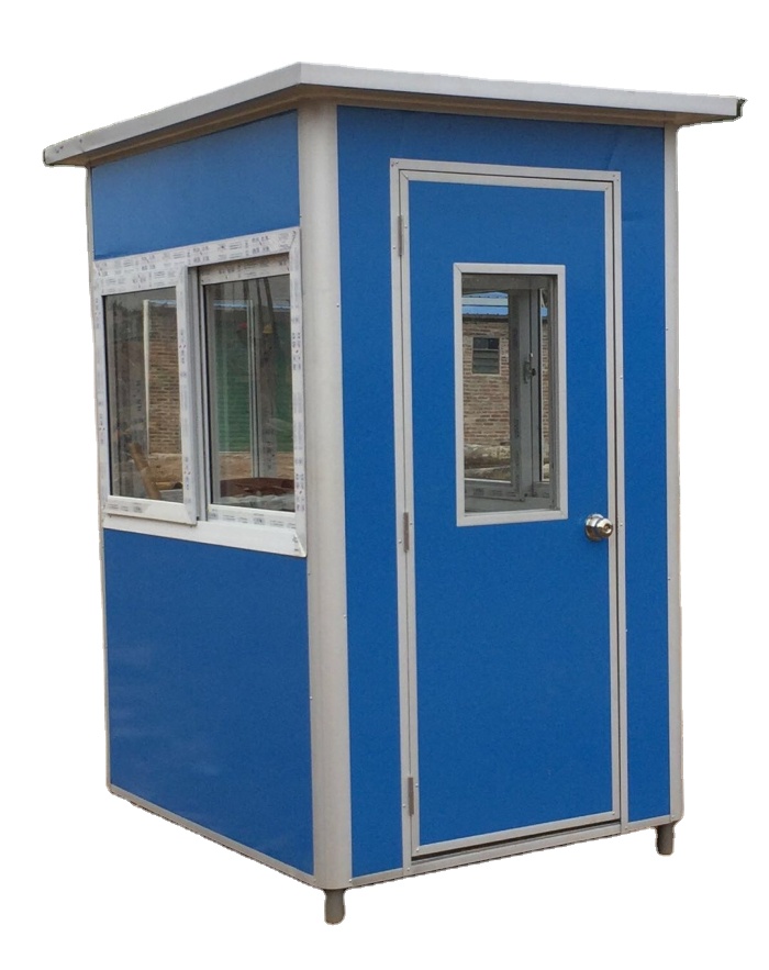 TOPPRE - Color Steel Sandwich Panel Outdoor Security Guard Prefab ...