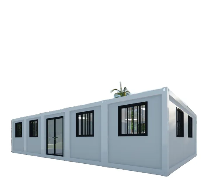 Concrete Prefab Box Homes Expandable Container House Price In New