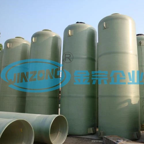 FRP Vessels Glass Fiber Reinforced Plastics Storage Tank-Jinzong Machinery