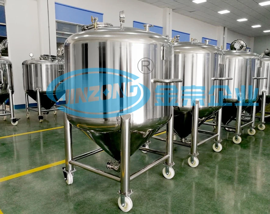 Food Processing Pre Mixing Vessel Storage Tank-Jinzong Machinery