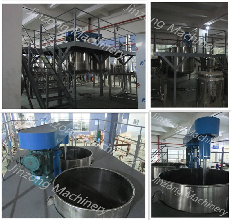 Hydraulic Paint Mixer with Operation Platform-Jinzong Machinery