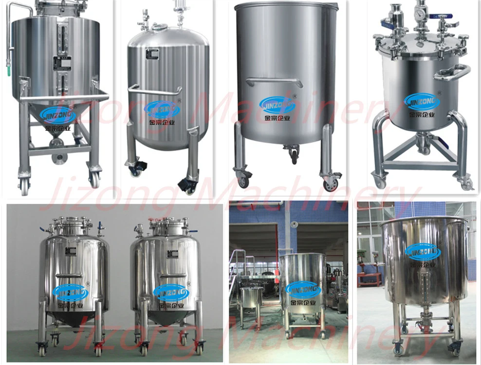 Storage Tank for Electrolyte of Li-ion Batteries-Jinzong Machinery