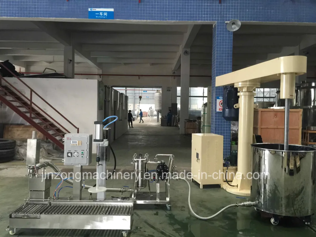 Hydraulic Lifting Dissolver Paint Mixer Making Machine for Interior ...