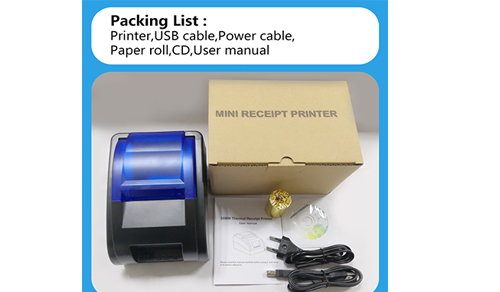 Hoin HOP-H58 58mm Desktop Thermal Receipt Printer ODM/OEM supermarket ...