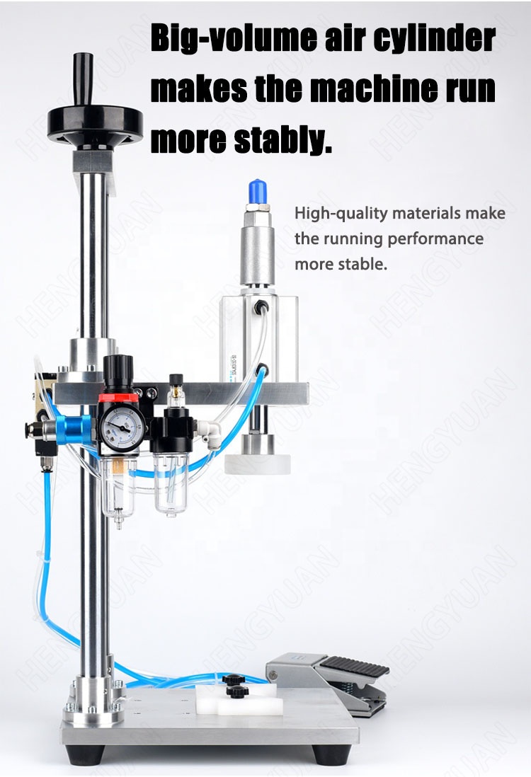 Quality HengYuan- HYYG-20 Semi automatic Desktop single head pressing ...