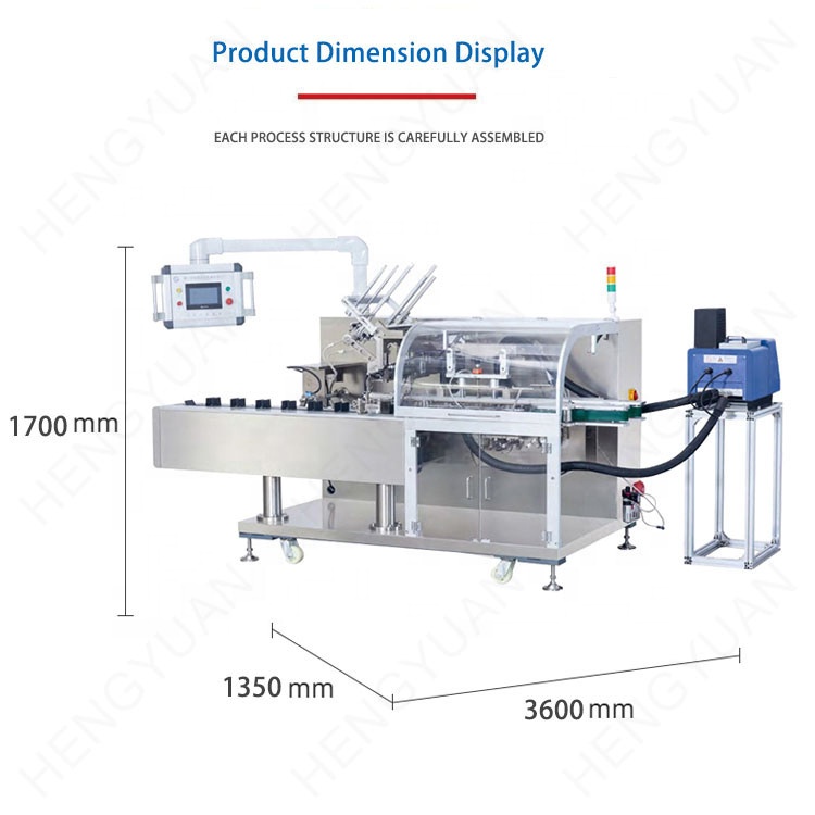 HengYuan - HYCM-100 Automatic Horizontal Cartoning Machine Carton Box ...