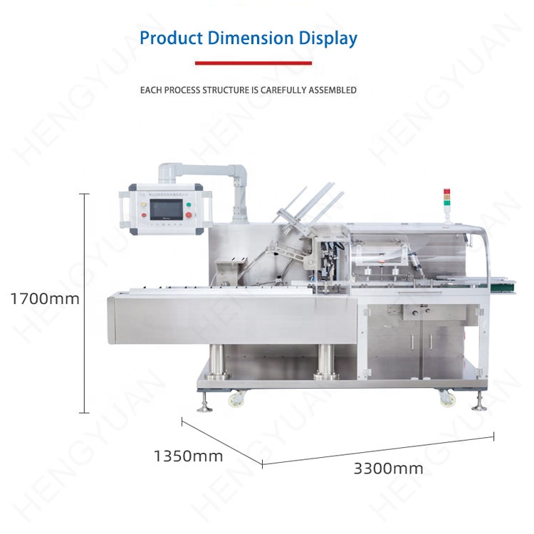 HengYuan - HYCM-100 Automatic Horizontal Cartoning Machine Carton Box ...