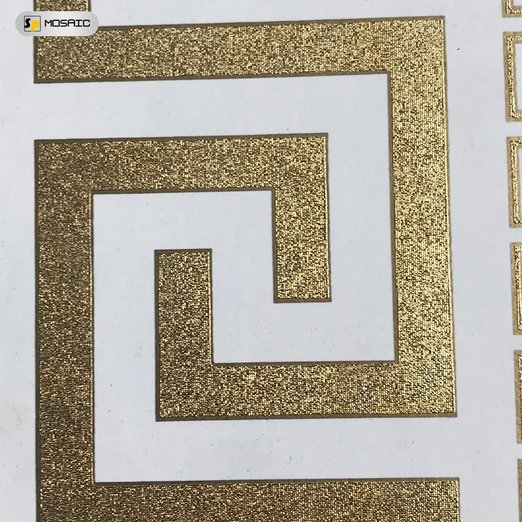 glitter border tiles