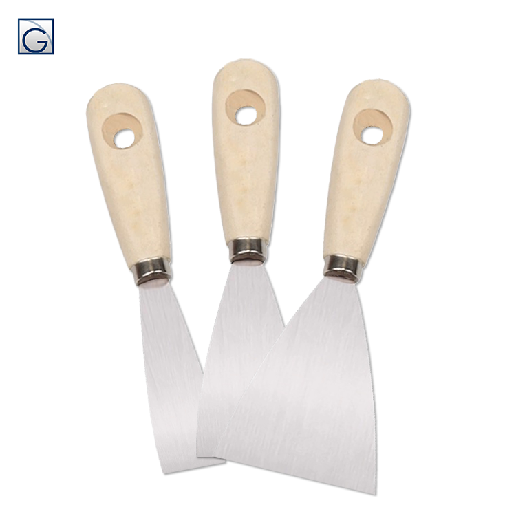 Widely used in good quality common stainless steel putty knife