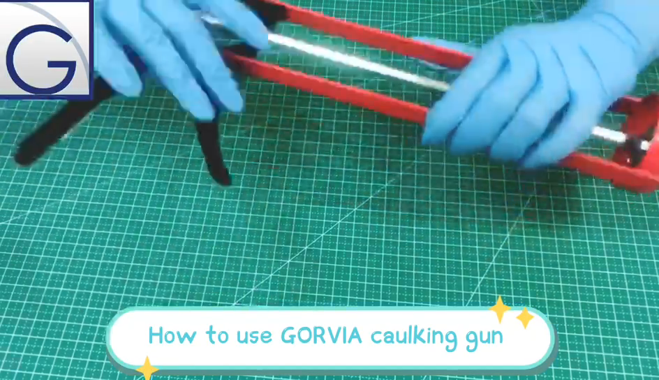 GORVIA - GORVIA Professional Sealant Round putter Caulking Gun Adhesive GHC