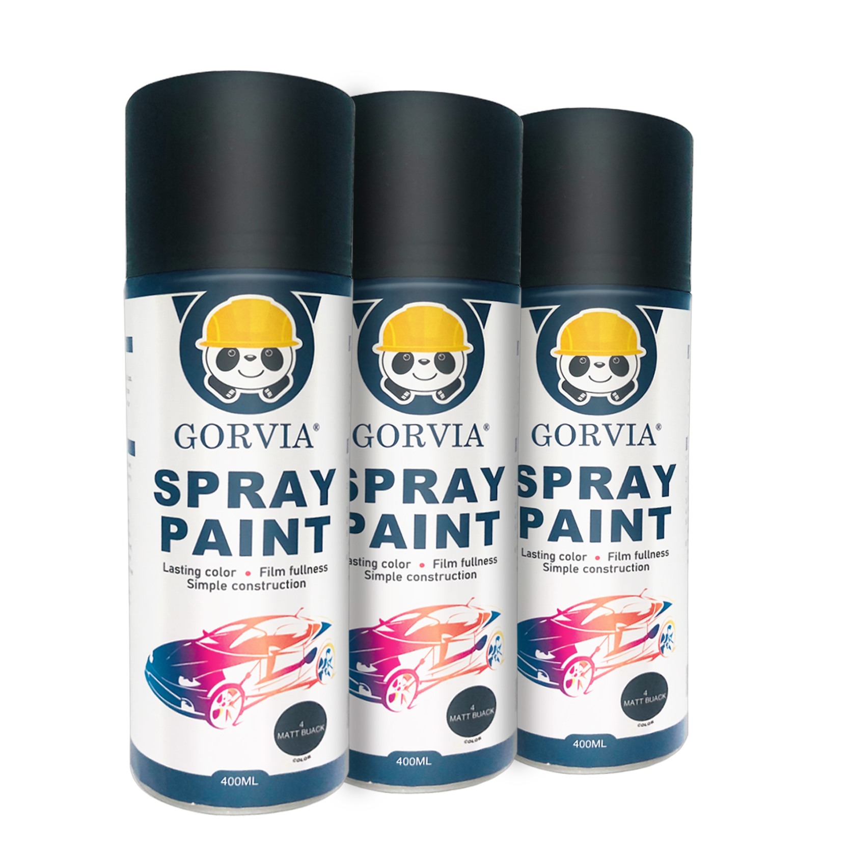GORVIA กระป๋องคุณภาพ แห้งเร็ว สเปรย์อะคริลิก ขายส่ง สีสเปรย์
