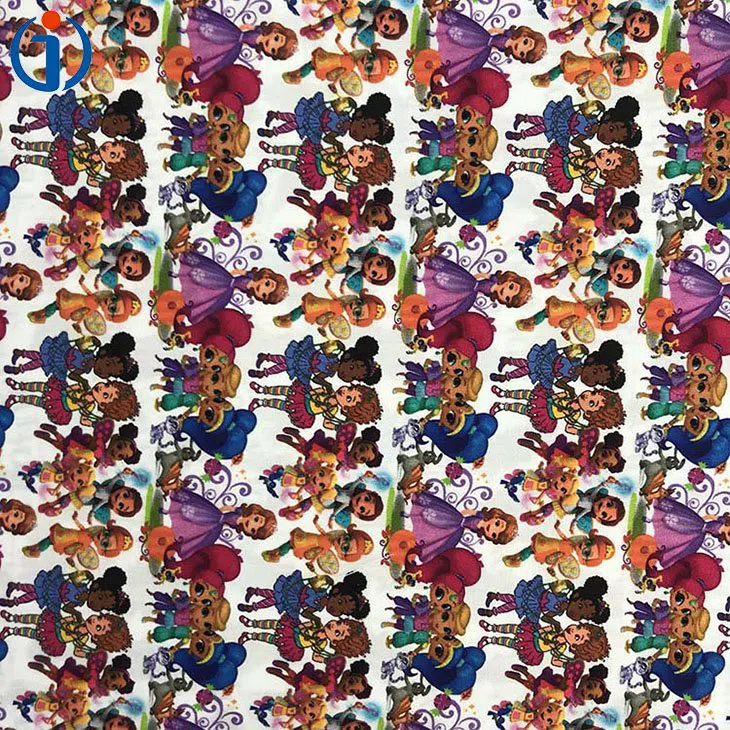 China Custom Disney Carton Printed Cotton Fabric Manufacturers ...
