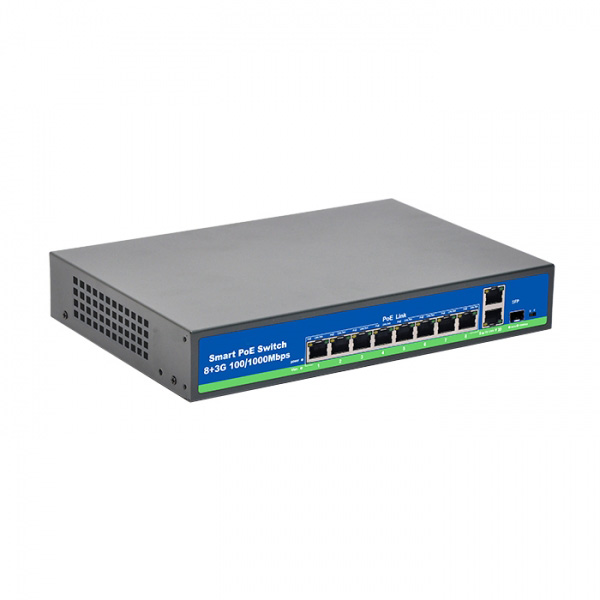 32 Port PoE Switch With 2 Port Full Gigabit