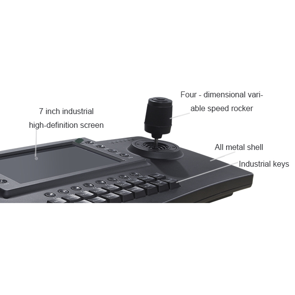 4D IP Keyboard Controller for onvif ip ptz cameras