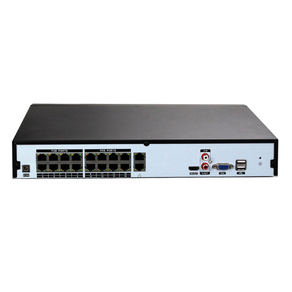 32 Channel POE Output H.265 4K NVR Support Face Detection