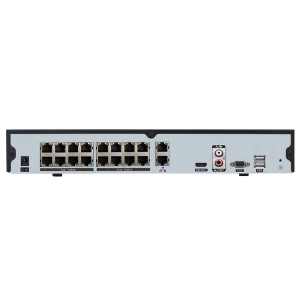 32 Channel POE Output H.265 4K NVR Support Face Detection