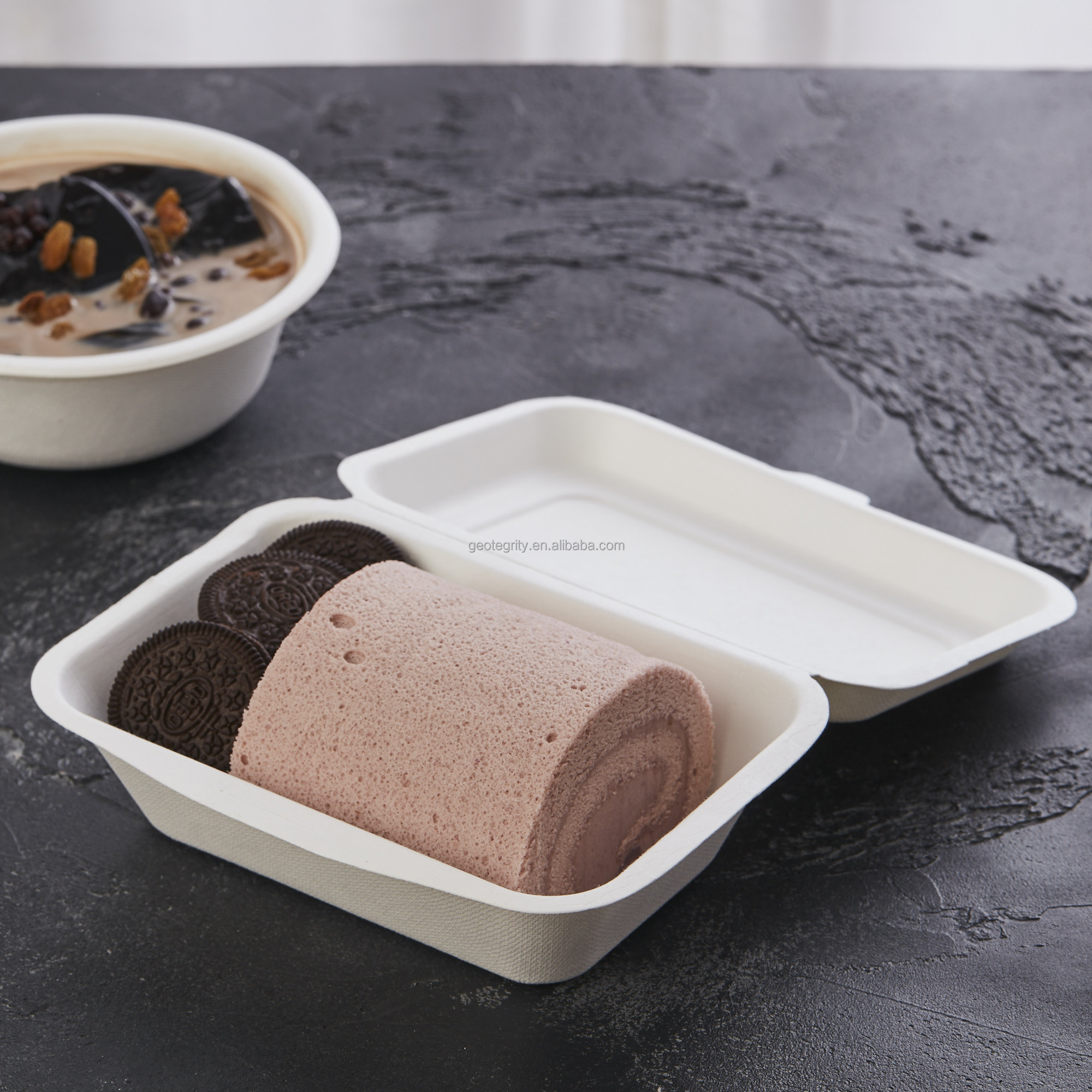 GeoTegrity - Biodegradable To Go Containers Food Disposable Takeaway ...