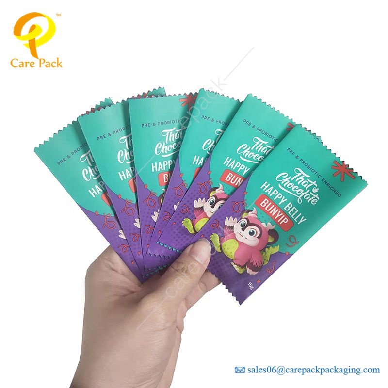 Care Pack - Back Seal Bag Heat Sealable Aluminum Foil Candy Packaging Bag