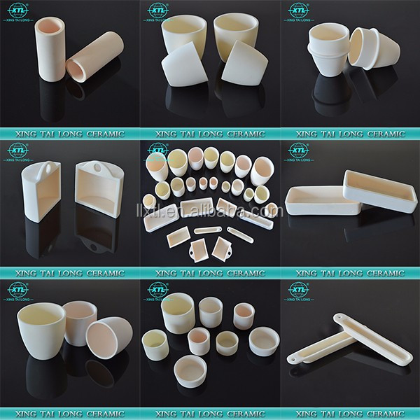 XTL - Wholesale 99.3% Alumina Combustion boat Crucible for chemical ...