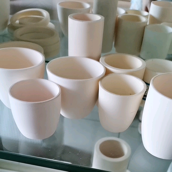 XTL - Ceramic Labwares Cylindrical Alumina Crucible and Alumina ...
