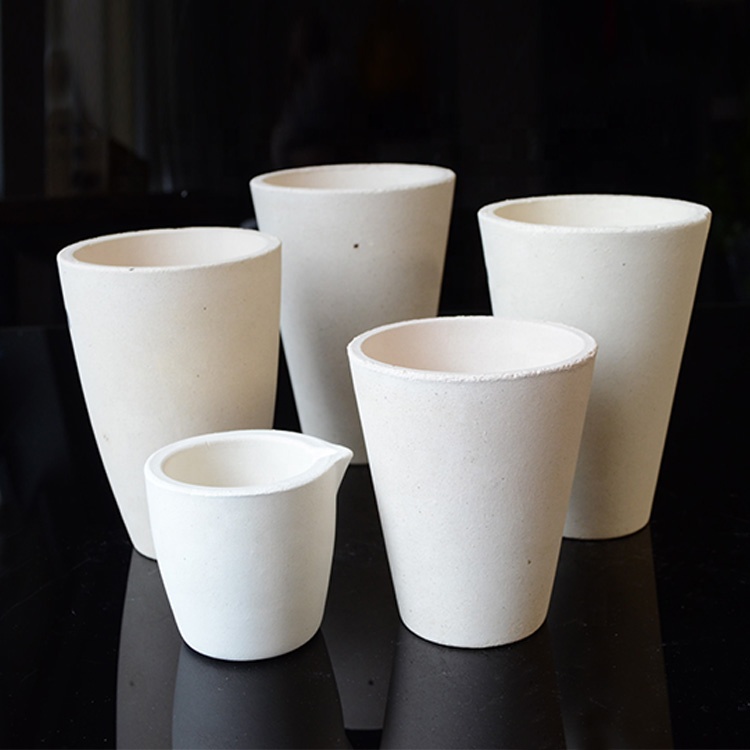 XTL - Free samples stocks lab Ceramic Clay Fire Assay Crucible for gold ...